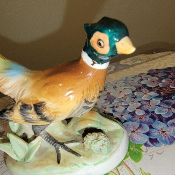 Art | Vintage Pheasant Ceramic Figurine | Poshmark